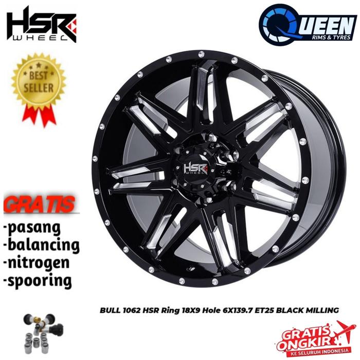 Jual VELG OFFROAD HSR BULL R18 UNTUK HILUX TRITON EVEREST PAJERO ...