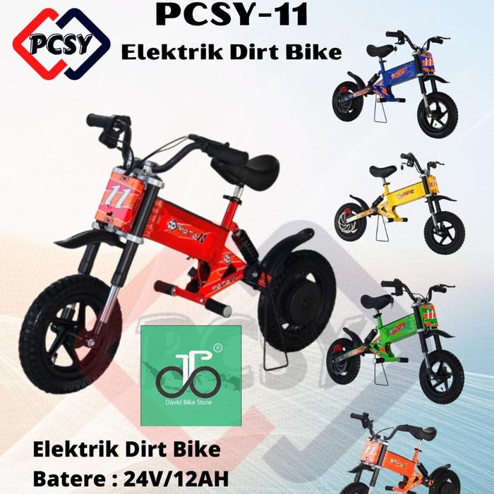Jual Electric Dirt Bike (Balance Bike Elektrik) mini moto PC-SY-11 ...