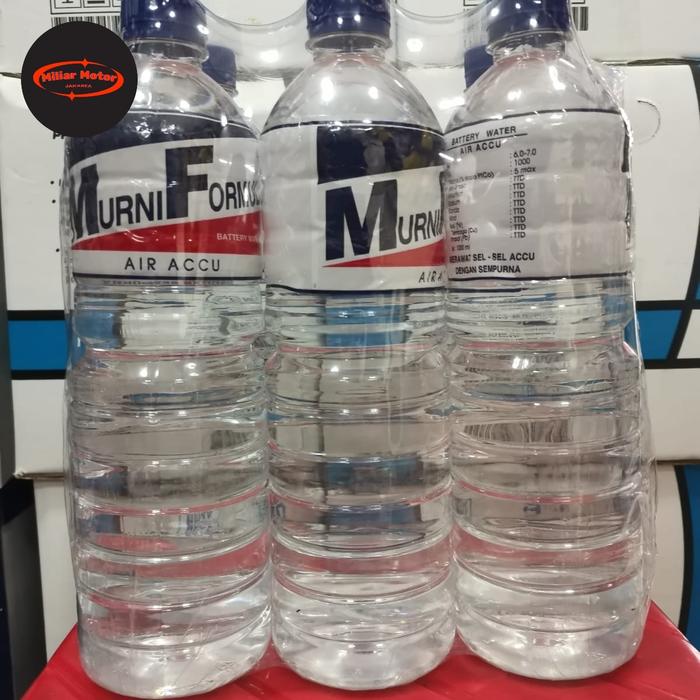 Jual Air Accu Isi Ulang Kemasan Botol Murni Formula 1 Liter - Jakarta ...