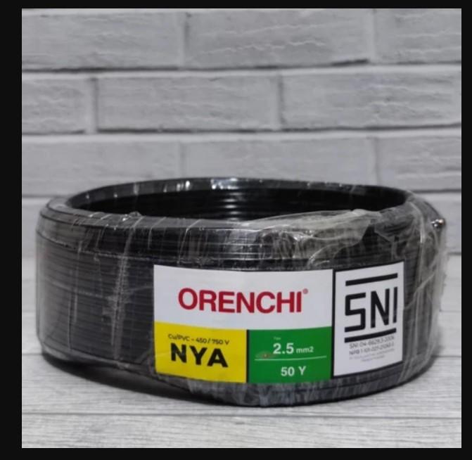 Jual Per Meter ORENCHI Kabel Instalasi Listrik NYA Tunggal 1.5mm 2.5mm SNI - Kota Medan - Pi ...