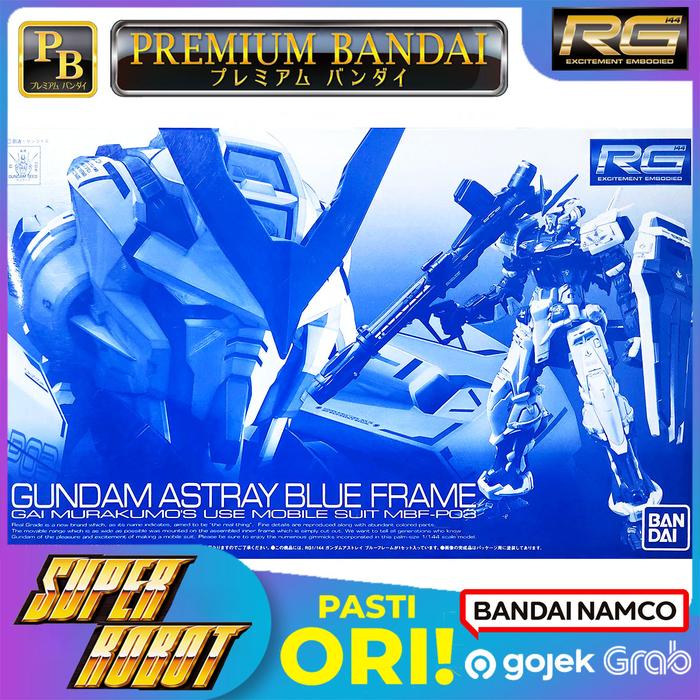 Jual RG MBF-P03 Gundam Astray Blue Frame P-BANDAI Limited - Jakarta Barat - Super Robot | Tokopedia