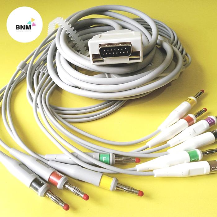 Jual ECG KABEL / ECG CABLE / EKG CABLE / FUKUDA / CARDISUNY - Kab ...
