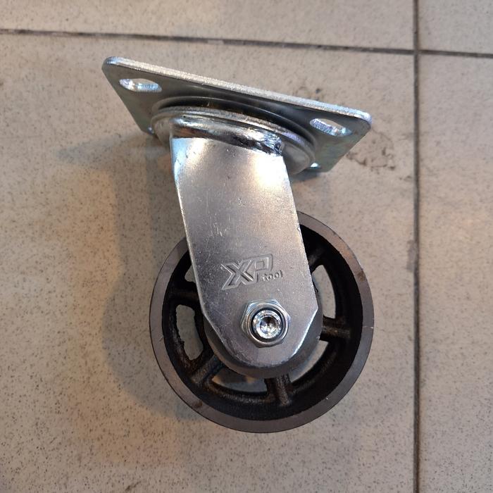Promo Roda Besi Heavy Duty 4 inch Swivel/Putar - Jakarta Barat - Roda ...