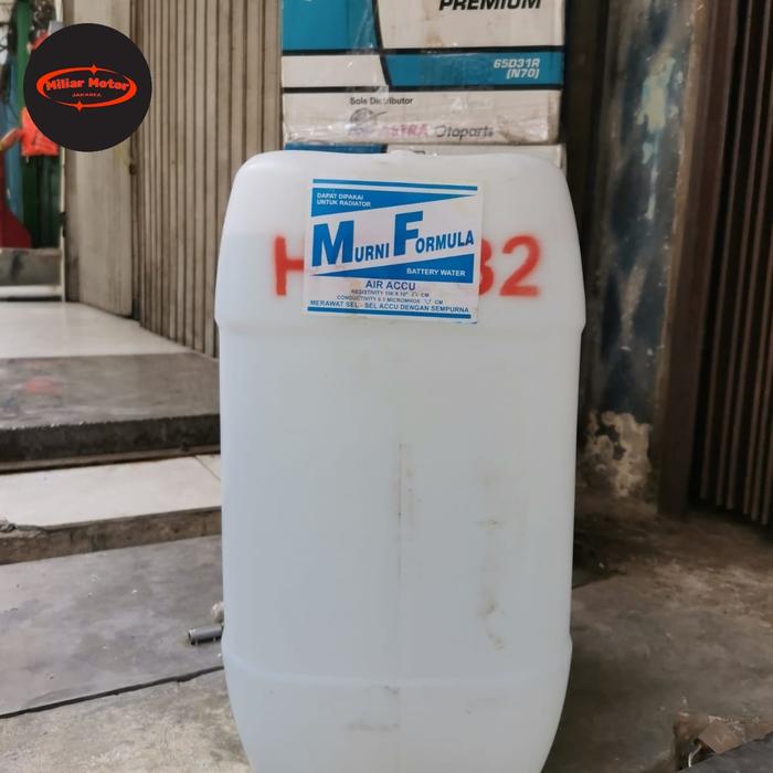 Jual Air Accu Isi Ulang 1 Drigen 20L/ Air Aki Murni Formula - Jakarta ...