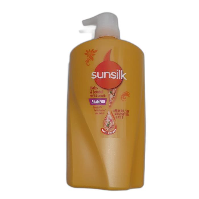 Jual Sunsilk Shampoo Halus & Lembut Soft & Smooth Pump Botol-Kuning 900 ...