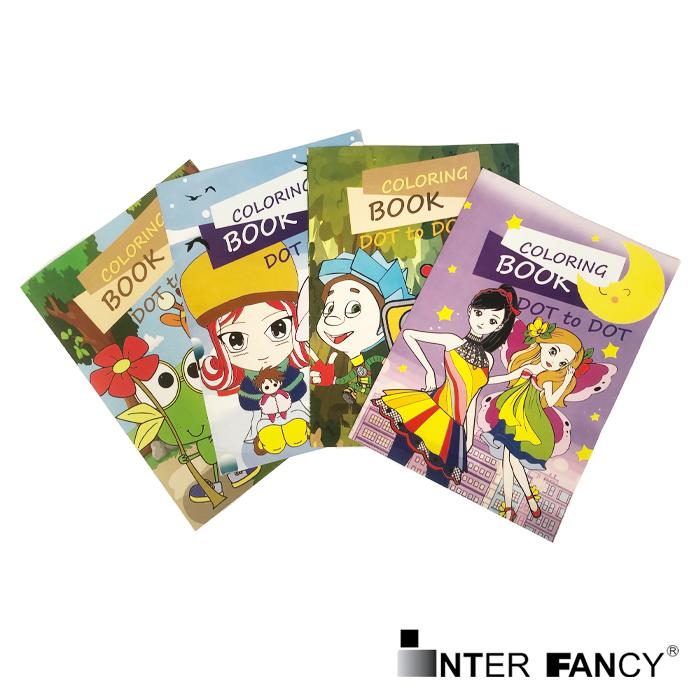 Jual Buku Mewarna Anak / Kids Coloring Book Menyambung titik-titik 4 ...