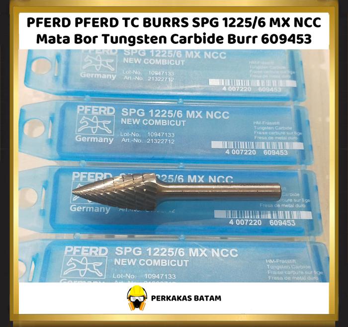 Jual PFERD PFERD TC BURRS SPG 1225/6 MX NCC Mata Bor Tungsten Carbide ...