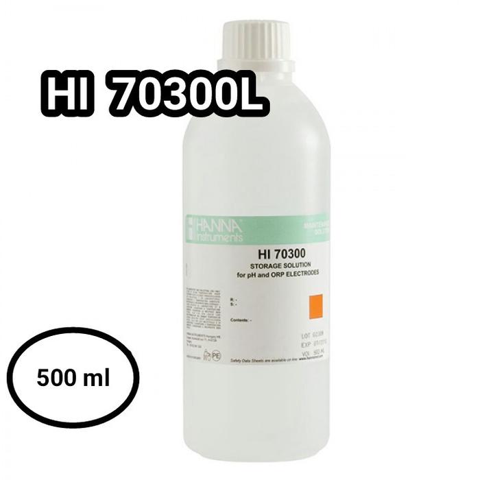 Jual Hanna instruments HI-70300L pH Electrode Storage Solution, 500 mL ...