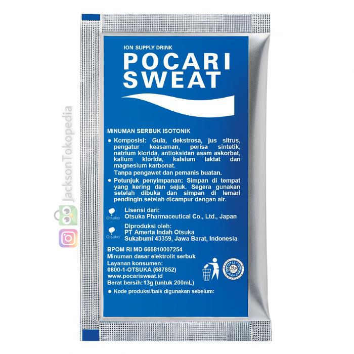 Jual Pocari Sweat Sachet 13g Box Electrolytes Hydration Powder Bubuk ...