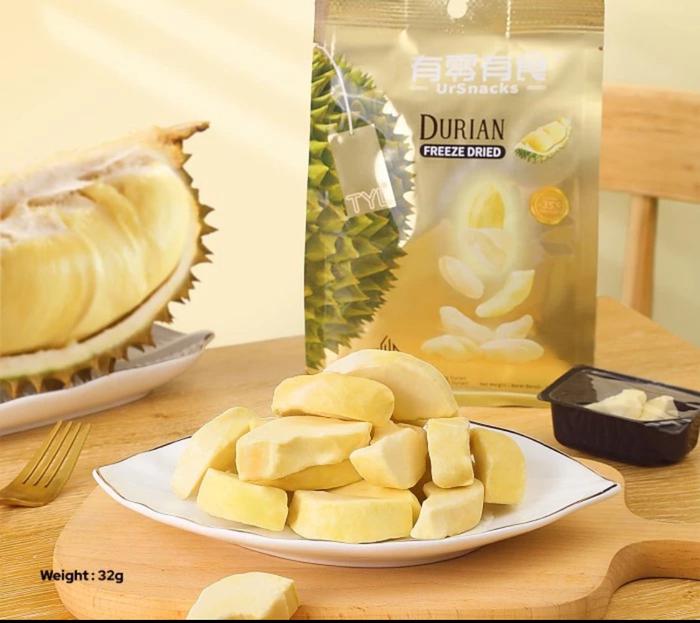 Jual FREEZE DRIED DURIAN THAILAND / KERIPIK BUAH DURIAN SEHAT HALAL ...
