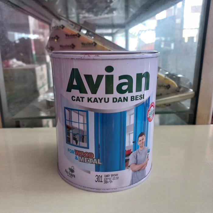 Jual Cat Minyak Kayu dan Besi Avian 1 KG - 192 Vermillion - Kota Bekasi ...