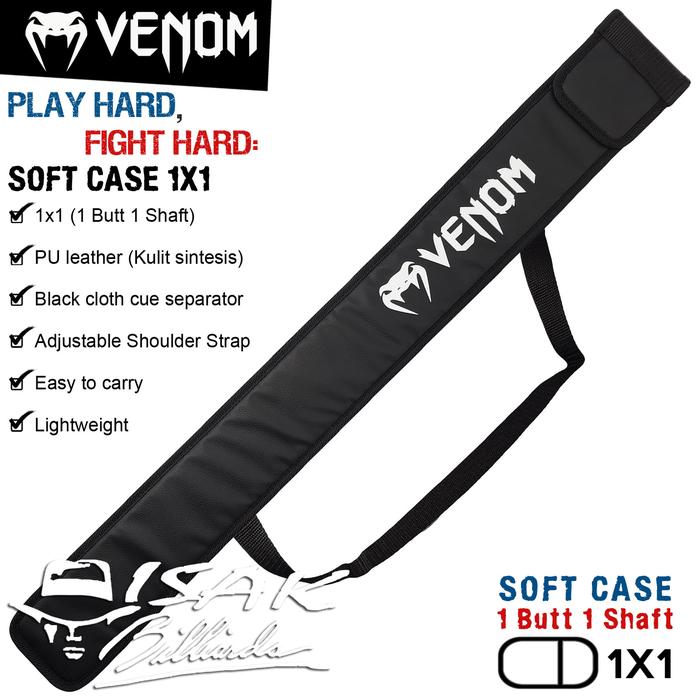 Jual Venom Soft Cue Case 1x1 - Vinyl Tas Ransel Stik Billiard 1Butt 1 ...