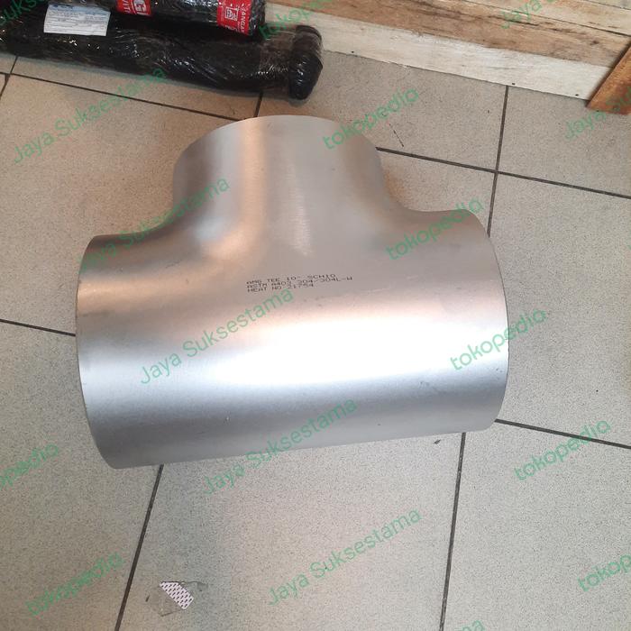 Jual Tee Las Stainless SS 304 SCH10 10" inch SCH 10 SS304 Welded ...