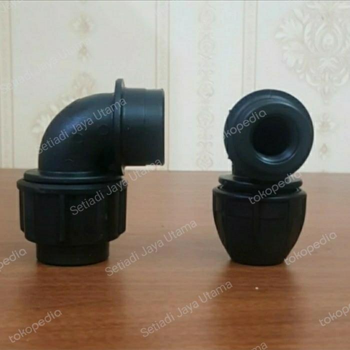 Jual Female Elbow Hdpe 40mm x 1" inch / Fitting Female Thread Elbow ...