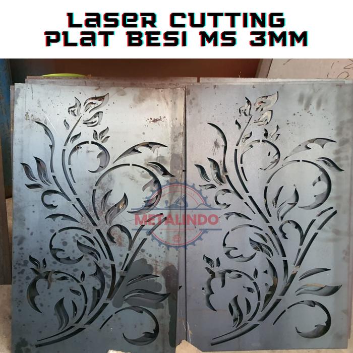 Jual Plat Besi CUSTOM Laser Cutting Cnc 3mm - IRON STEEL CUSTOM - Kota ...