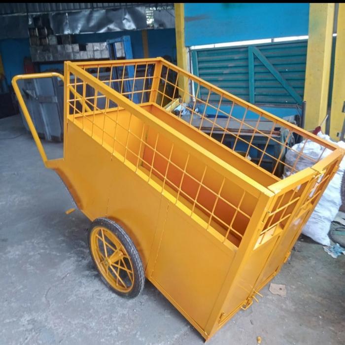 Jual Gerobak Sampah Ukuran 120x60x100cm - Kab. Bogor - TeknikMandiri14 ...