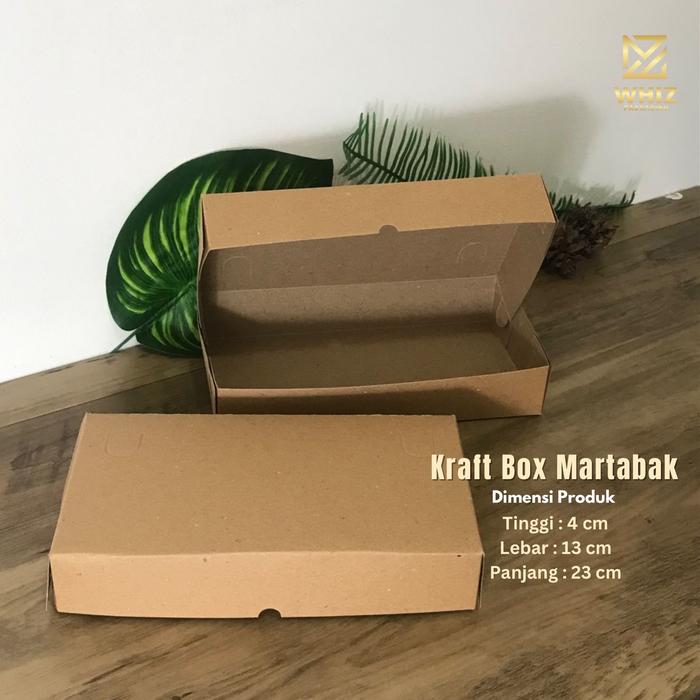 Promo Box Packaging Martabak Kraft Laminasi Dus Martabak Kotak Martabak ...