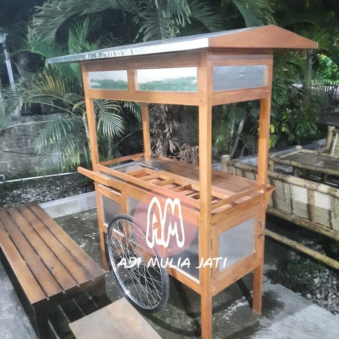 Jual gerobak wedang ronde roda becak - Kab. Bantul - pabrikgerobakjogja ...