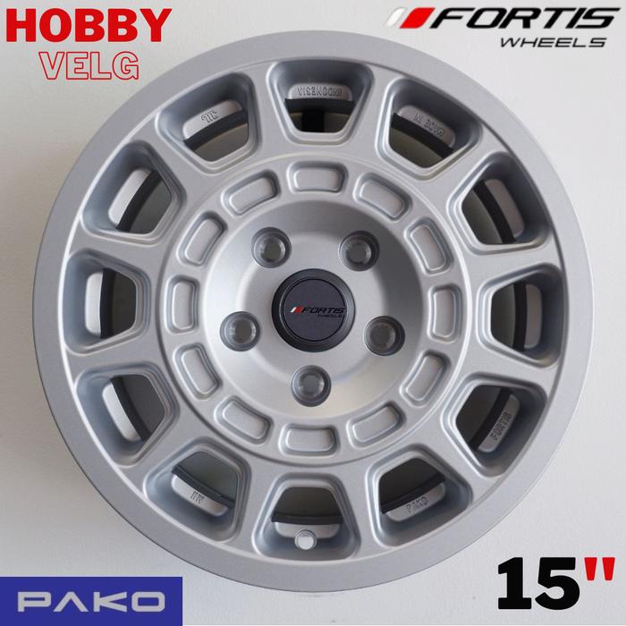 Jual VELG FORTIS BY PAKO PRW 15 CILEUNCA R15 x 6,5 5H 114,3 38 SIVER MATTE - Kab. Tangerang ...