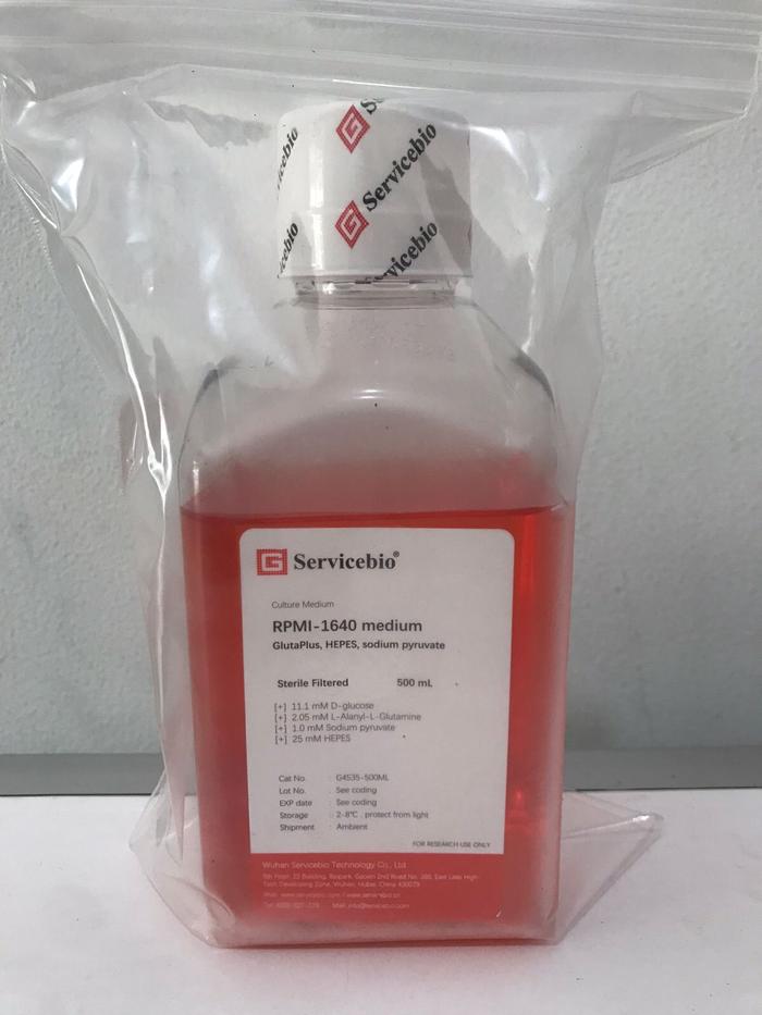 Jual Media RPMI-1640 Medium, GlutaPlus, HEPES, Sodium Pyruvate, 500ml - Kota Depok - Labkultur ...
