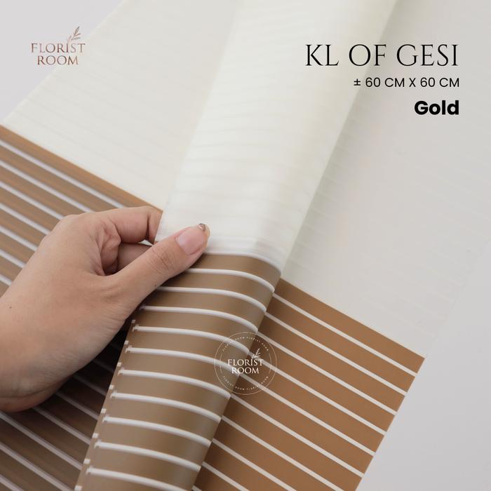 Jual KL of Gesi 3 lembar-cellophane -plastik - plastic-kertas-buket ...