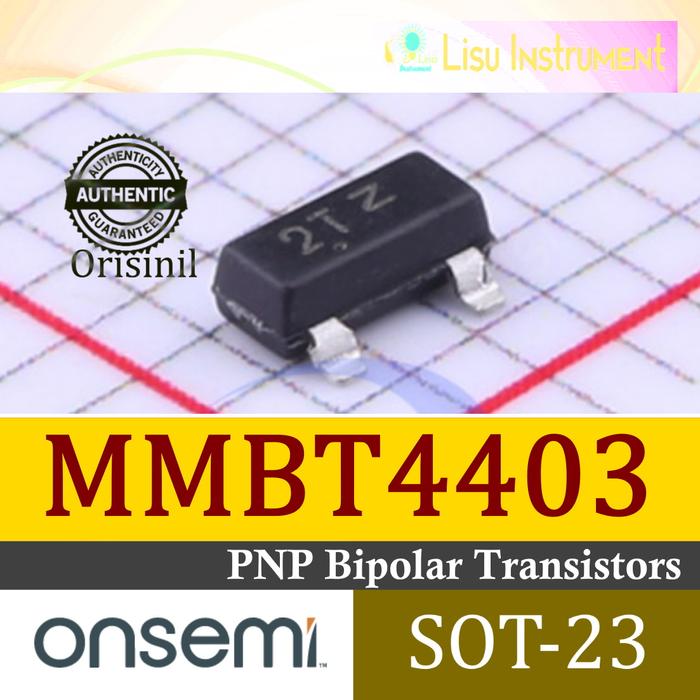 Jual MMBT4403L 40V 600mA PNP Switching Transistor 2T MMBT4403 SOT-23 ...