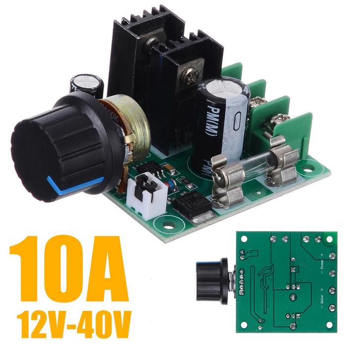 Jual PWM 12V-40V 32V 10A Motor Speed Controller Dimmer 400W Regulator - Kota Bekasi ...