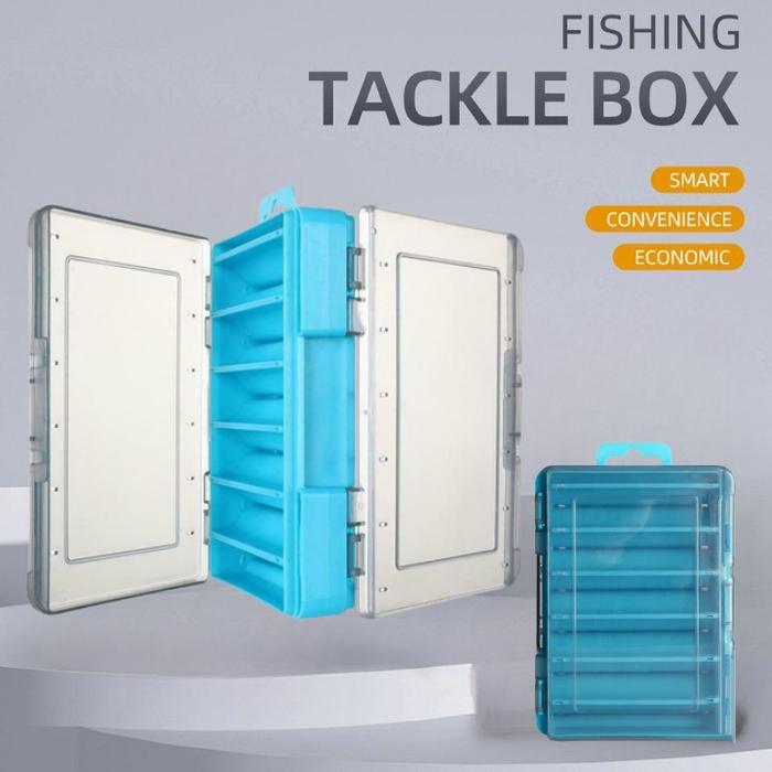 Jual Kotak pancing 12 slot 2 sisi metal jig minnow lure box - Kota Tangerang - Josh Pancing ...