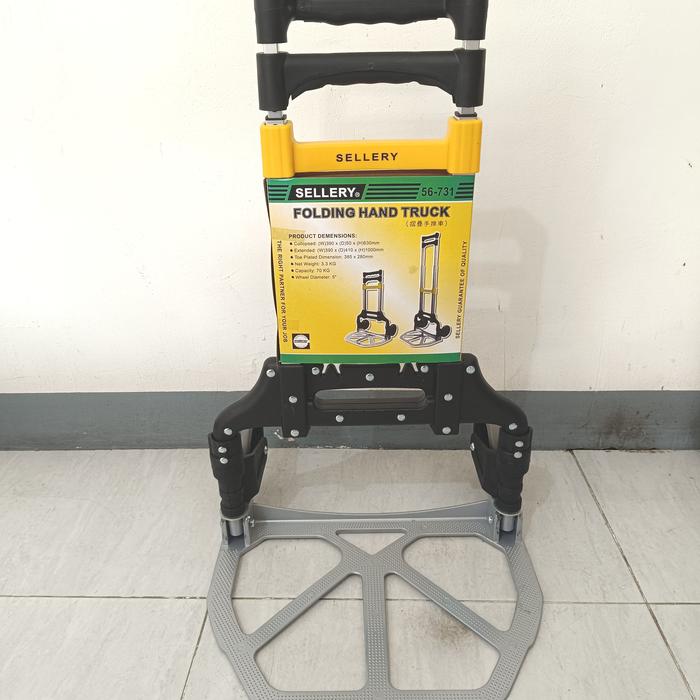 Jual SELLERY 56-731 Folding Hand Truck Lipat kapasitas 70kg - Kota ...