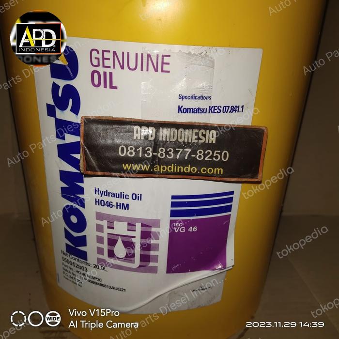 Komatsu Hydraulic Oil Ho46-Hm at Abbey Bracy blog