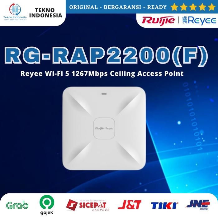 Jual RG-RAP2200(F) Reyee Wi-Fi 5 1267Mbps Ceiling Access Point - Kota ...