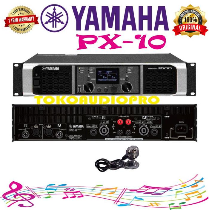 Jual Yamaha PX10 Power Amplifier Original PX-10 - Jakarta Pusat ...