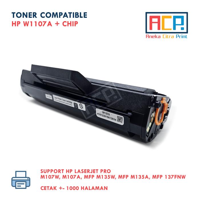 Promo Toner Compatible Cartridge HP 107A W1107A - M107A 107W M107W 107 ...
