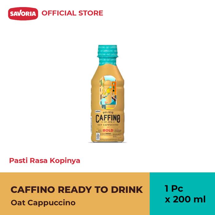 Jual Caffino Ready To Drink Oat Cappucino - Minuman Kopi Botol 200ml ...