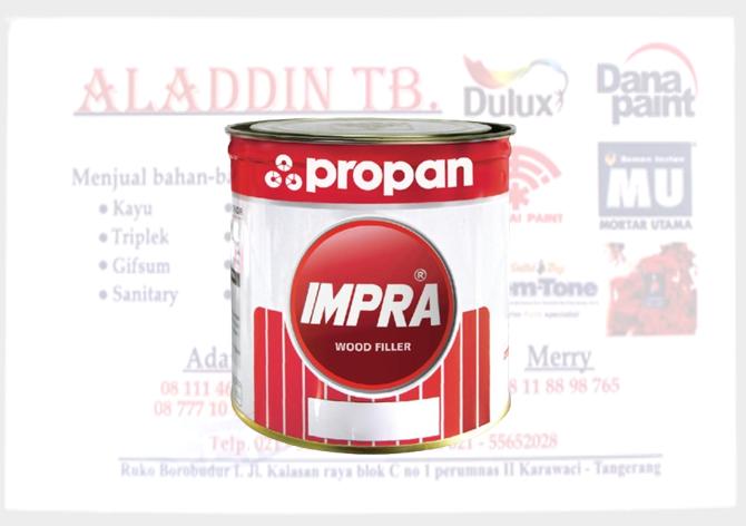 Jual Propan Impra Wood Filler/ Dempul Kayu Propan/ Plamir/ Kemasan 1KG ...