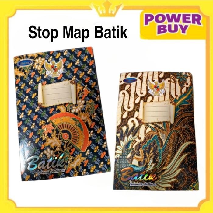 Jual Stop Map Batik Besco Hologram/Stop Map Batik/Map Batik Garuda ...