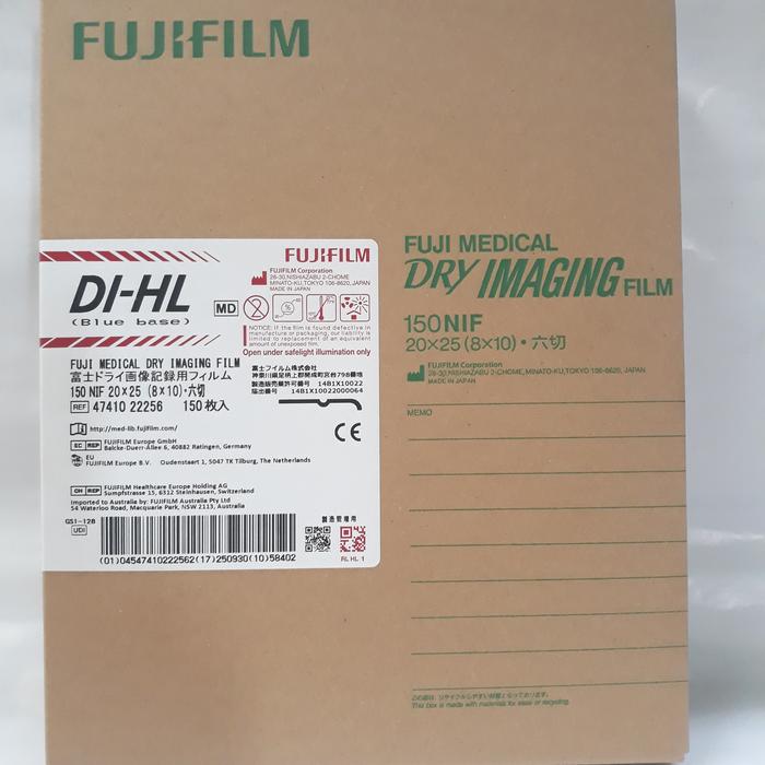 Jual film xray CR DiHL fuji 20x25 isi 150 / CR dihL fuji / film digital ...