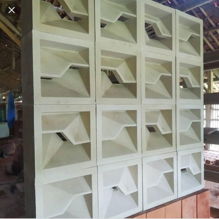 Jual loster/roster/modern/beton/minimalis motif petir putih - Kota ...