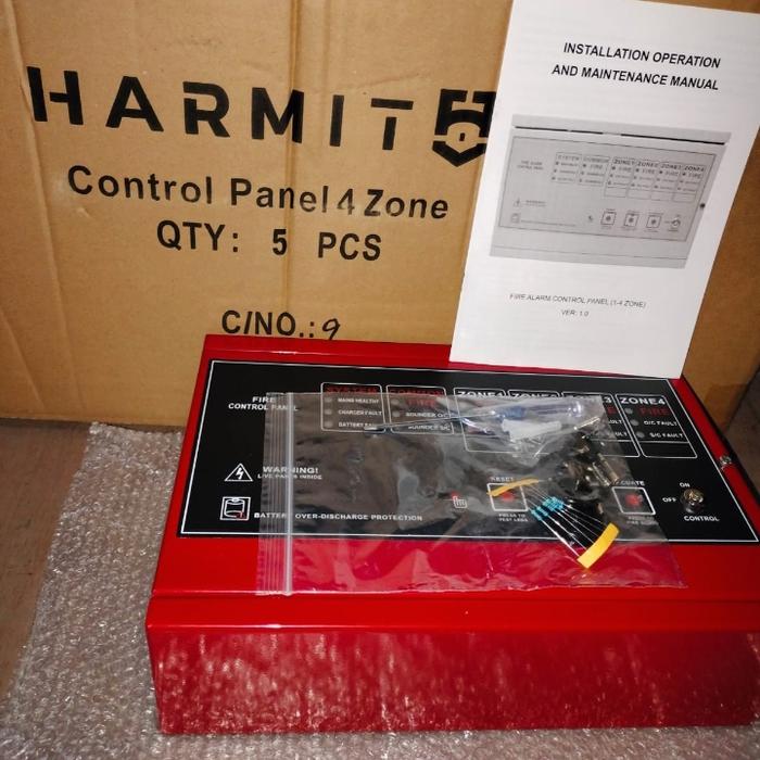 Jual MCFA MASTER CONTROL FIRE ALARM HARMIT 4 ZONE TERMURAH - Jakarta ...