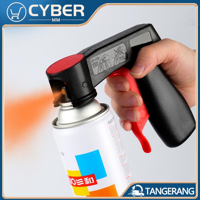 Jual Handle Spray Can Gun Portabel Alat Bantu Cat Semprot Pilok - Kota ...
