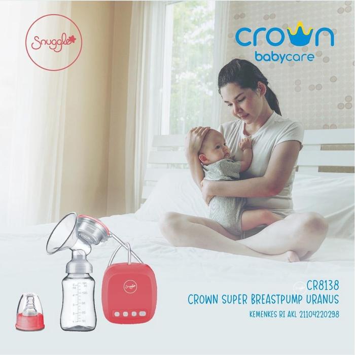 Jual Snuggle Crown Super Electric Breastpump Uranus CR8138 Pompa Asi ...