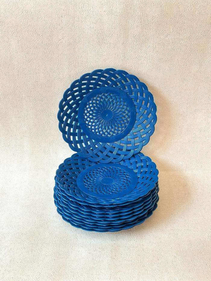 Jual Piring Rotan Plastik / Anyaman / Bakul Tatakan / Resto - Super ...