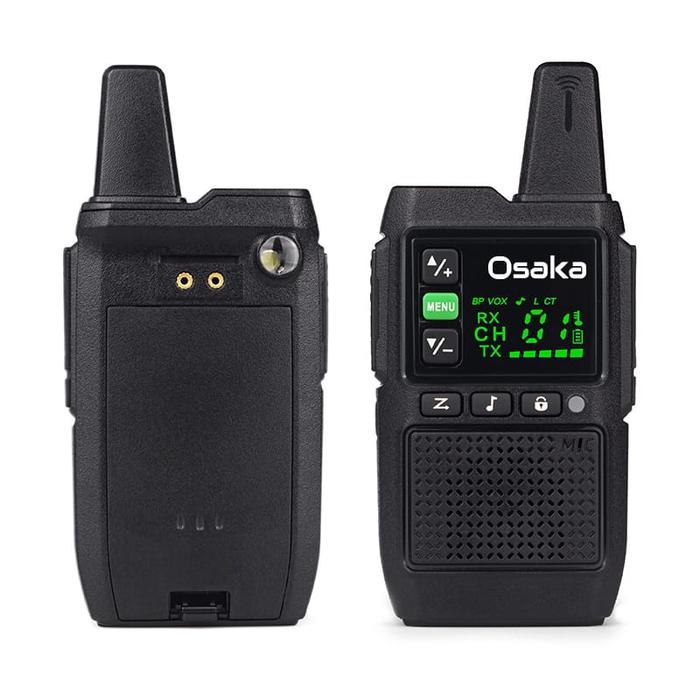 Jual Ht Mini Led Display Two Way Radio Osaka A2 Walkie Talkie - A2 ...