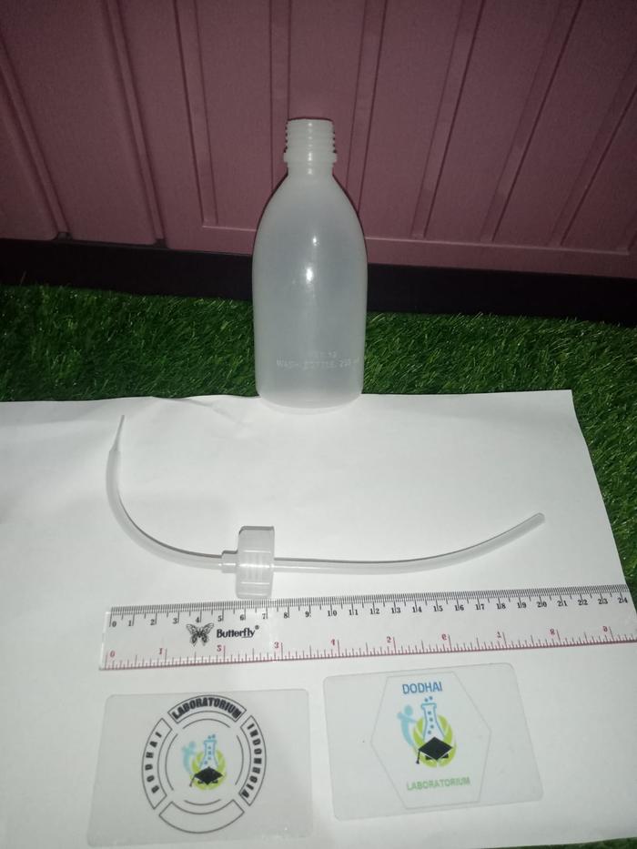 Jual Wash bottle, botol semprot, botol cuci Laboratorium 250 ml - Kota ...