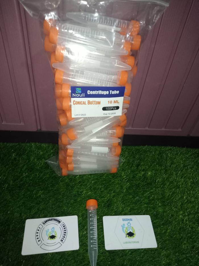 Jual Tabung Centrifuge, Tabung Sentrifuse, Tube Centrifuge 10 ML, ecer ...