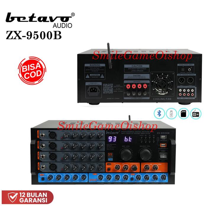 Jual Amplyfier Betavo ZX-9500B amplifier karaoke system - Jakarta Barat - Glodok Electronic_NEW ...