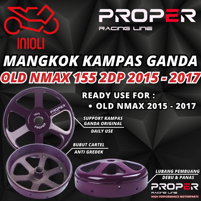 Jual MANGKOK KAMPAS GANDA PROPER RACING LINE OLD NMAX N-MAX 2DP ANTI ...