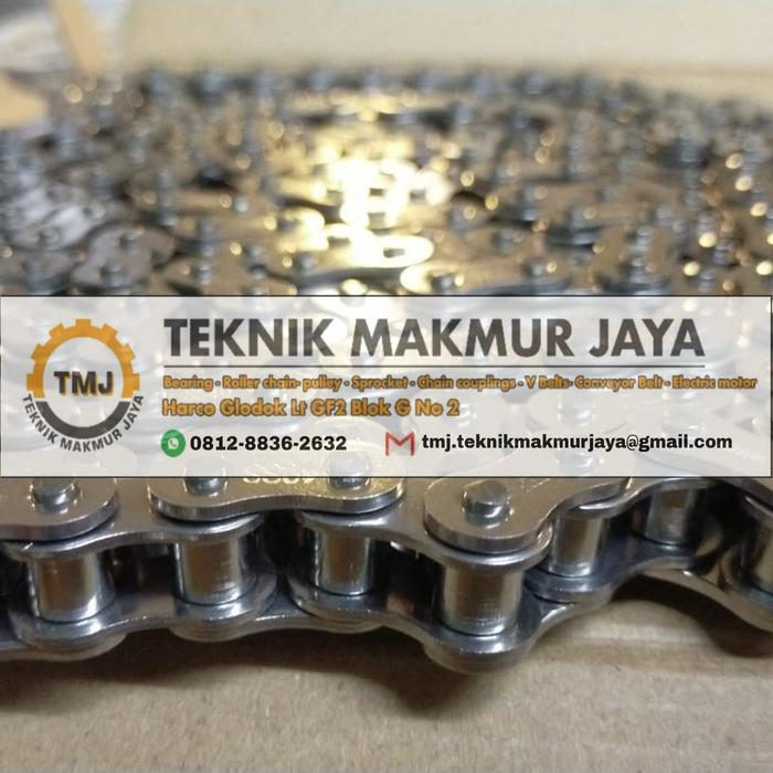 Jual ROLLER CHAIN RS 60 -1 SUS STAINLESS RANTAI SUS304 RS60-1 SS ...
