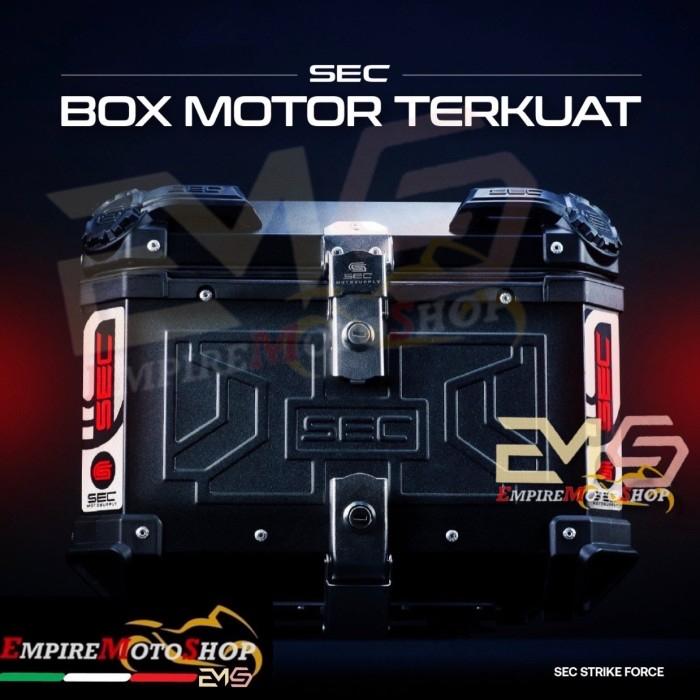 Jual Top Box SEC Strike 45L aluminium / Box Motor Pannier 45 Liter ...