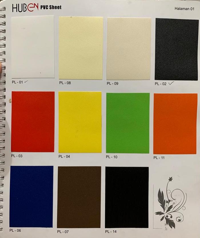 Jual list lantai plint pvc solid | skirting dinding pvc solid warna ...
